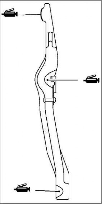 Премахване и монтиране на съединителя (Mitsubishi Outlander 1, 2003 ...